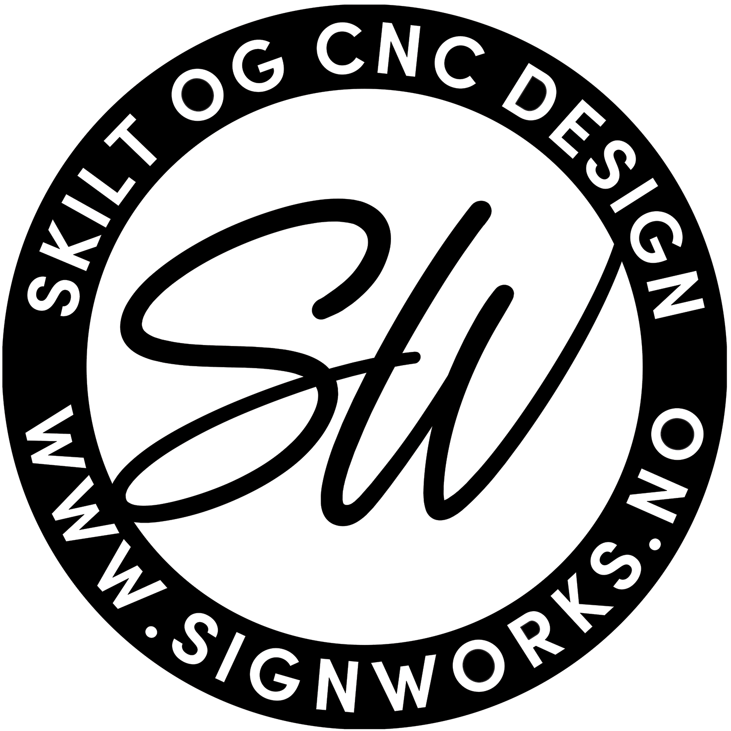 Signworks | Eksklusive Håndlagde Skilt